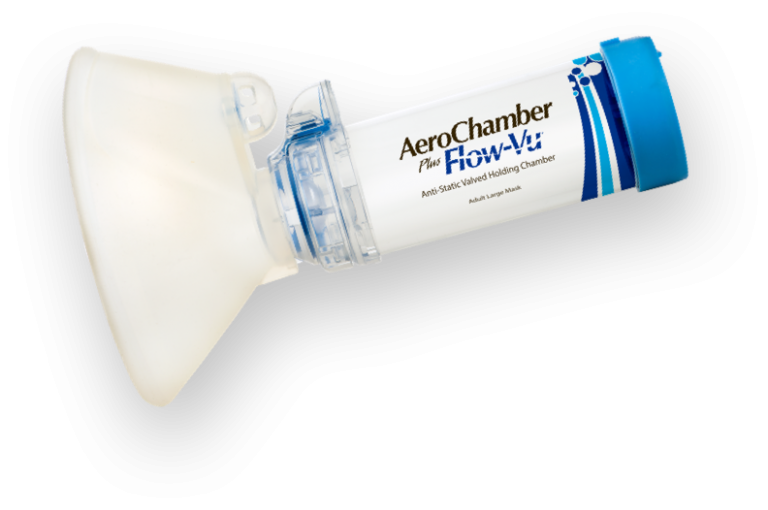 AeroChamber Plus* με δείκτη εισπνοών Flow-Vu*